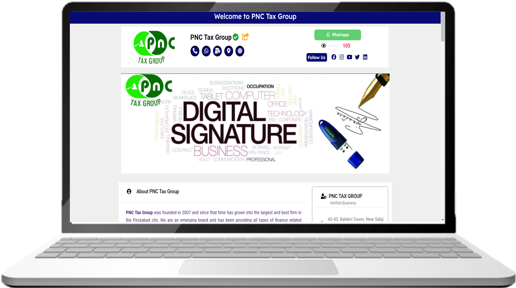 Biz Know India - MINI WEBSITE BUILDER (A Single Page fully Informative ...